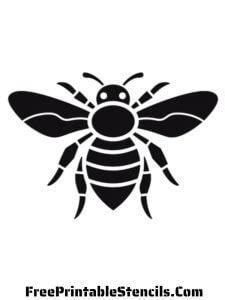 Free Printable Bee Stencils And Silhouettes Free Printable Stencils