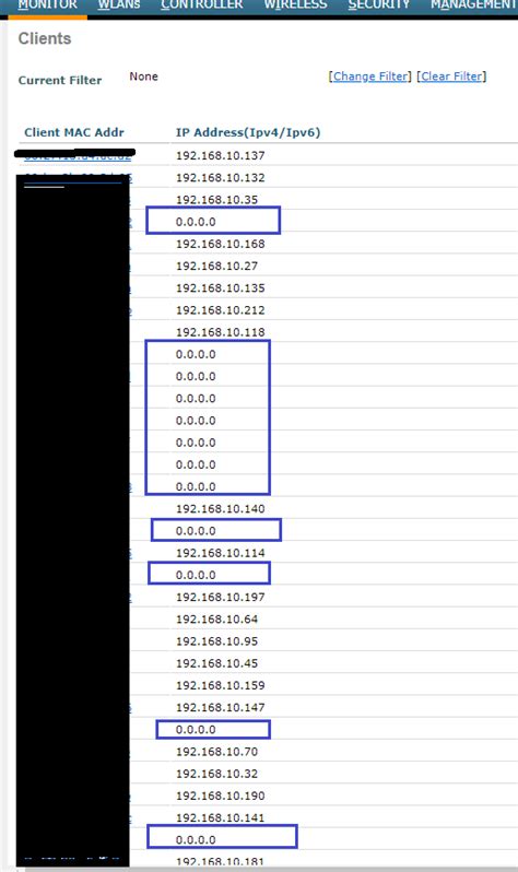 Unable To Match To A Dhcp Scope And Client Get 0000 Cisco Community
