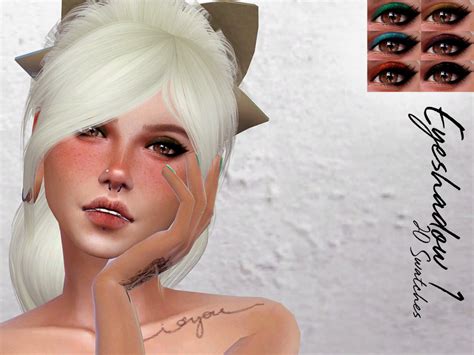 The Sims Resource Glitter Eyeshadow