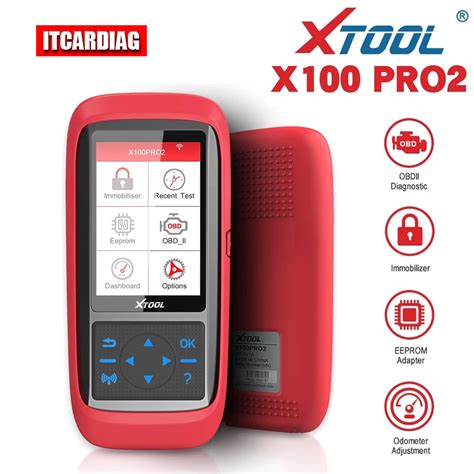 Original Xtool X100 Pro2 Obd2 Auto Key Programmer Mile Age Adjustment Including Eeprom Code