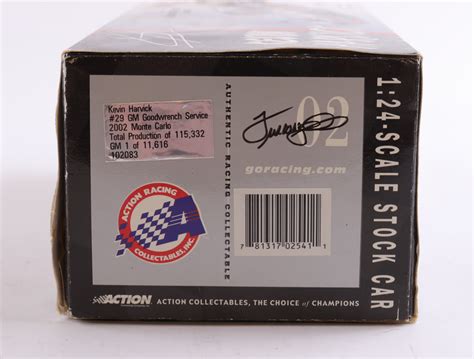 Kevin Harvick Signed Le 29 Gm Goodwrench Service 2002 Monte Carlo 124