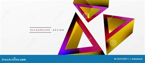 Vector Abstract Background Design Template Stock Vector Illustration