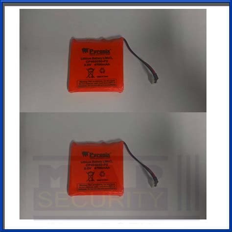 Pyronix 3v Battery Double For The Deltabell We Mk2 Cctv101