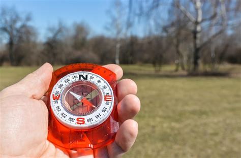Premium Photo Compass Orientation