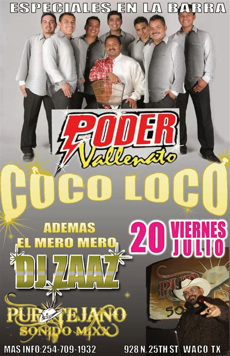 Puro Tejano Sonido Mixx Coco Locos Niteclub