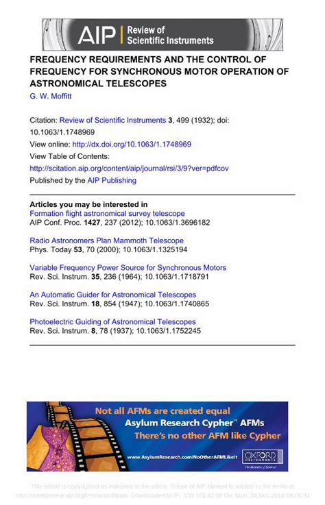 Pdf Frequency Requirements And The Control Of Frequency For