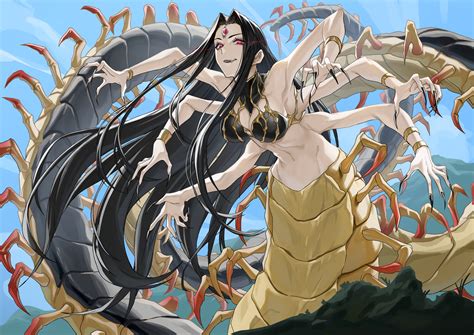 Ippei Ipip Original Absurdres Commission Highres Pixiv Commission 1girl Arthropod Girl