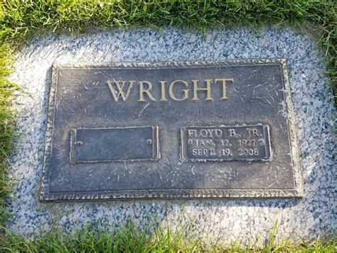 Floyd B Wright Jr 1927 2008 Find A Grave Memorial