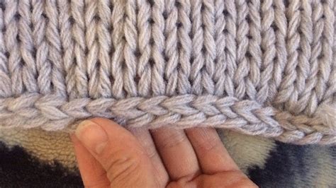 Лицевая гладь не завернется Youtube