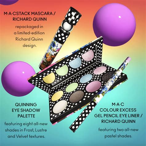 Collection printemps 2023 de MAC Cosmetics X Richard Quinn Vanilla Beauté