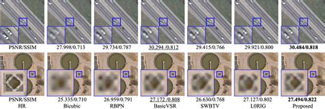 Figure 7 From Super Resolution For Remote Sensing Imagery Via The Coupling Of A Variational