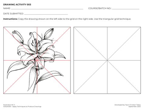 Drawing Activity 3triangle Technique Pdf