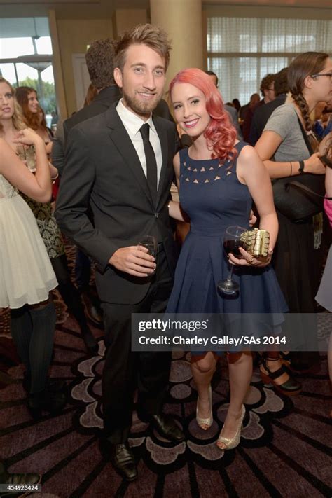 Director Gavin Free And Internet Personality Meg Turney Attends The