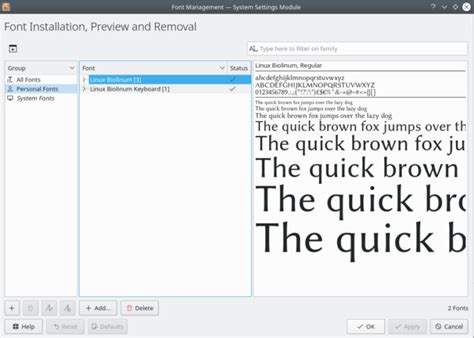 How To Quickly Install Fonts In Linux Gui And Cli Golinuxcloud