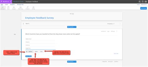 multiple choice drop down menu questionpro help document