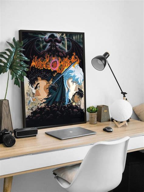 Постер аніме берсерк у рамці Berserk — ціна 395 грн у каталозі Постери Купити товари для дому