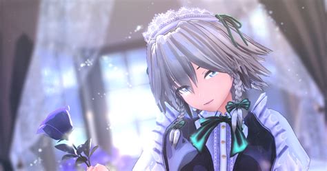 Mmd Touhou Project Sakuya Izayoi 咲夜 Pixiv