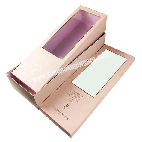Luxury Rectangle Shape Cardboard Long Stem Roses Flower Packing Box