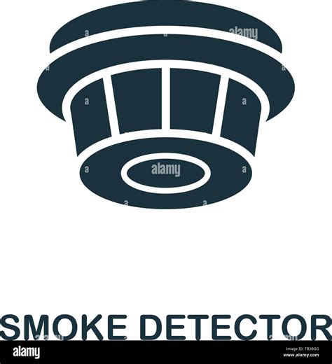 Smoke Detector Icon Creative Element Design From Fire Safety Icons
