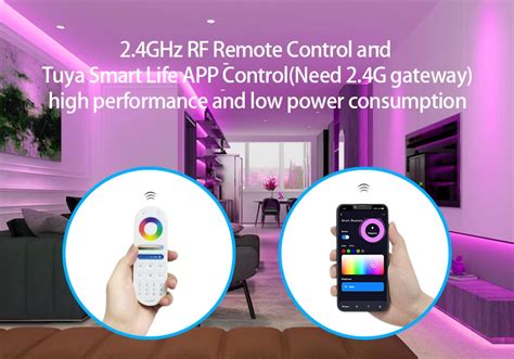 Smart 2 4g Dc5v 24v Rf Led Controller Remote Control 5050 2835 Cob Led
