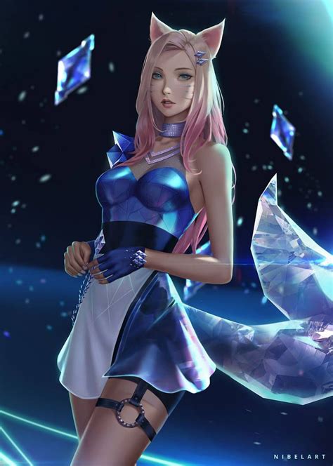 Ahri Kda All Out By Nibelart On Deviantart League Of Legends