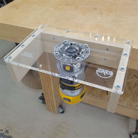 Trim Router Table Plate For Popular Compact Routers Dewalt Milwaukee Makita Ridgid Etsy In