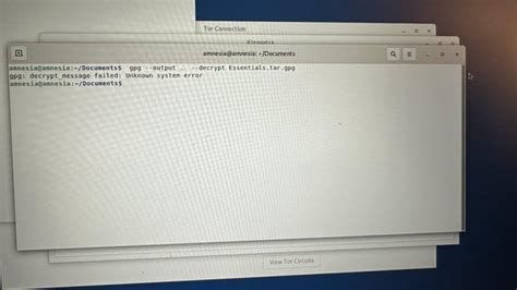 unable to decrypt compressed file r gnupg
