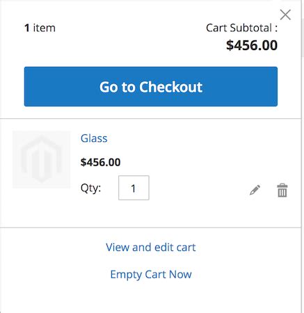 Magento2 How To Add Empty Cart Button To Minicart Magento Stack