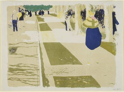 Édouard Vuillard The Avenue Lavenue From Landscapes And Interiors