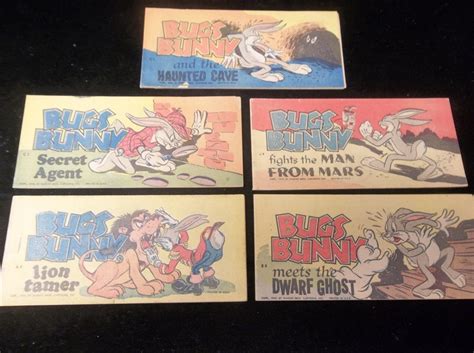 Lot Detail 1949 Quaker Cereal Bugs Bunny Comic Books” F279 29