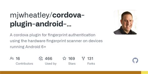 Github Mjwheatleycordova Plugin Android Fingerprint Auth A Cordova
