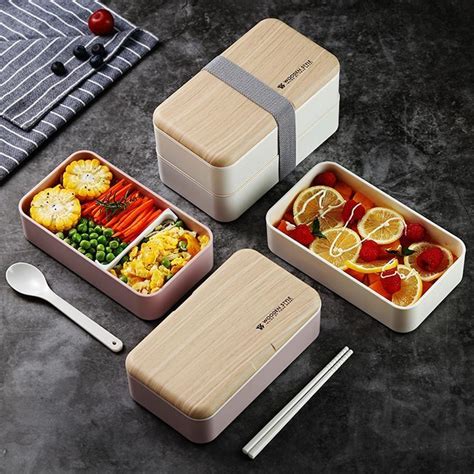 Boite à Bento Style Bois Japon Passion