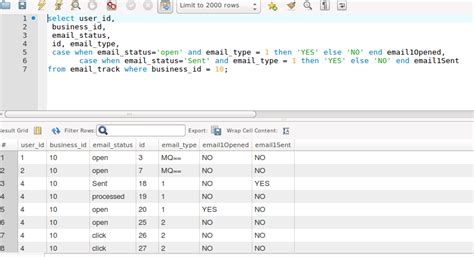 Mysql Sql Query Using Case Stack Overflow