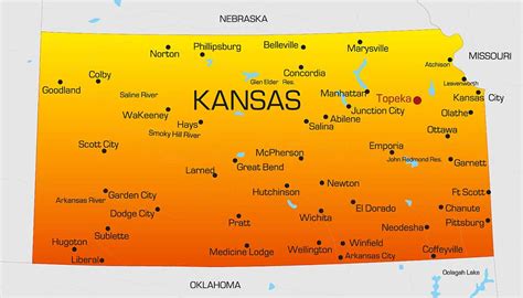 Kansas City Finding It On The Us Map