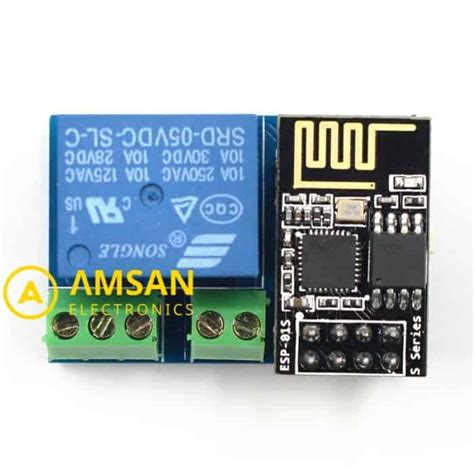 ESP8266 5V WiFi Relay Module Smart Home Remote Control Switch ESP 01S AMSAN ELECTRONICS