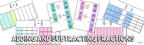 2 Strategies For Adding And Subtracting Fractions Terry S Teaching Tidbits