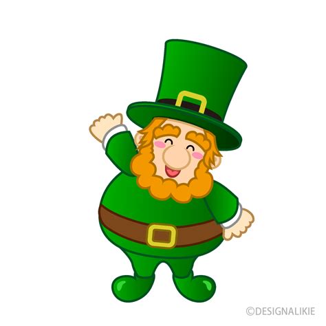 Smiling Leprechaun Clip Art Free PNG ImageIllustoon
