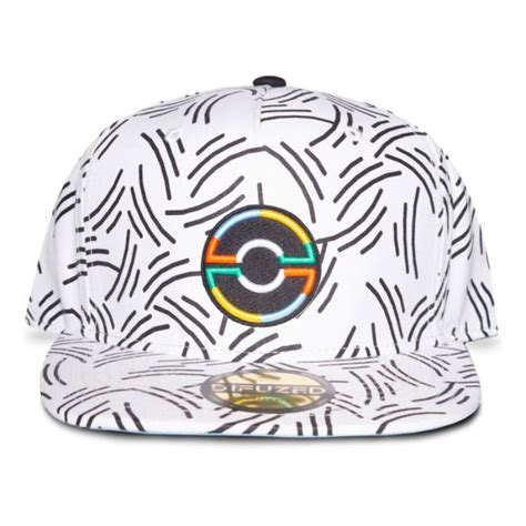 Pokemon Pokeball White Snapback Cap Preorder Merchoid
