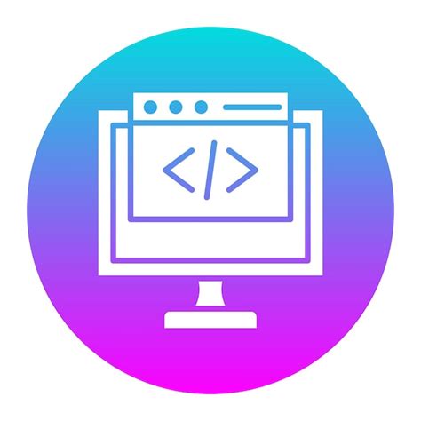 Premium Vector Front End Development Vector Icon Can Be Used For No