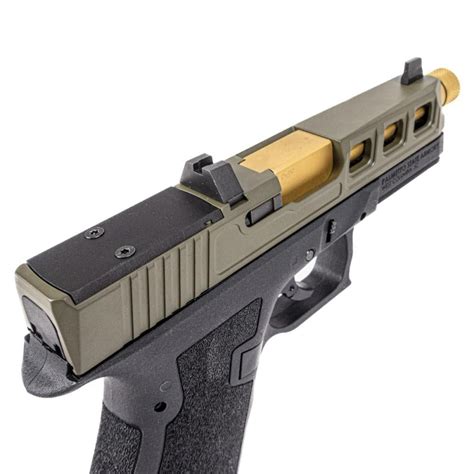 Psa Dagger Compact 9mm Pistol With Sw3 Rmr Slide And Tin Fluted Barrel 2
