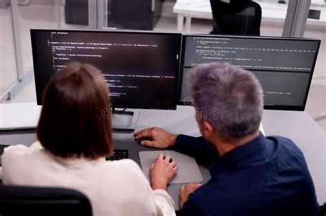 Extreme Programming A Mature Pair Programming Software Stock Image Image Of Process Software