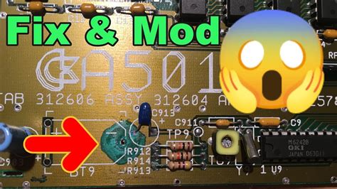 Amiga 500 Memory Expansion A501 Repair And Cr2032 Mod Youtube