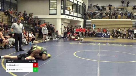 165 Lbs Consi Of 8 2 Hunter Shaut Buffalo Vs Ethan Birden Jr