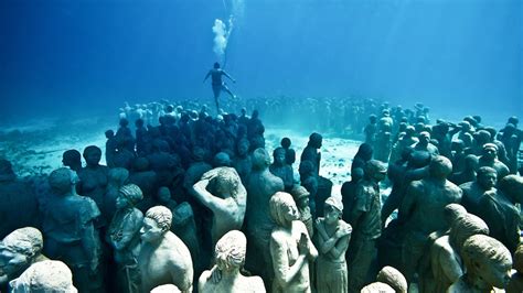 Stunning Underwater Sculptures Help Marine Life Photos The Weather