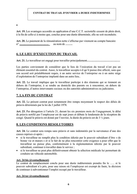 Contrat Employé De Maison Belgique Ventana Blog