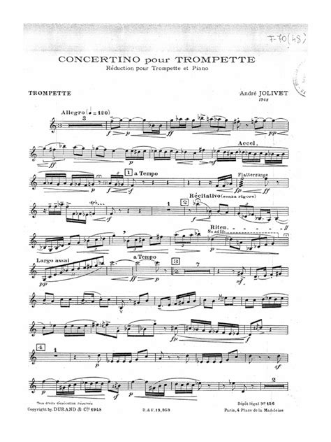 Jolivet Concertino Pdf
