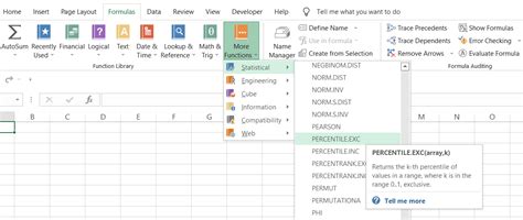 PERCENTILE Function Formula Examples How To Use In Excel Wall