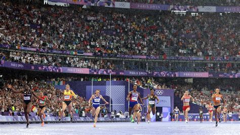 Womens 4x100m Relay Final Athletics Olympic Games Paris 2024