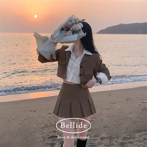 당일발송│ 벨리드made봄ver 교복 카라자켓 투피스 세트