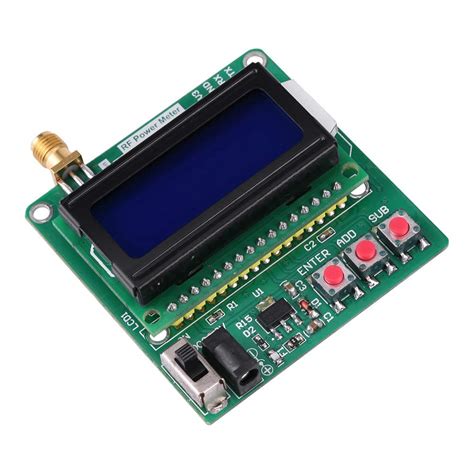 RF Power Meter RF Power Measurement Digital LCD Digital RF Power Meter ...